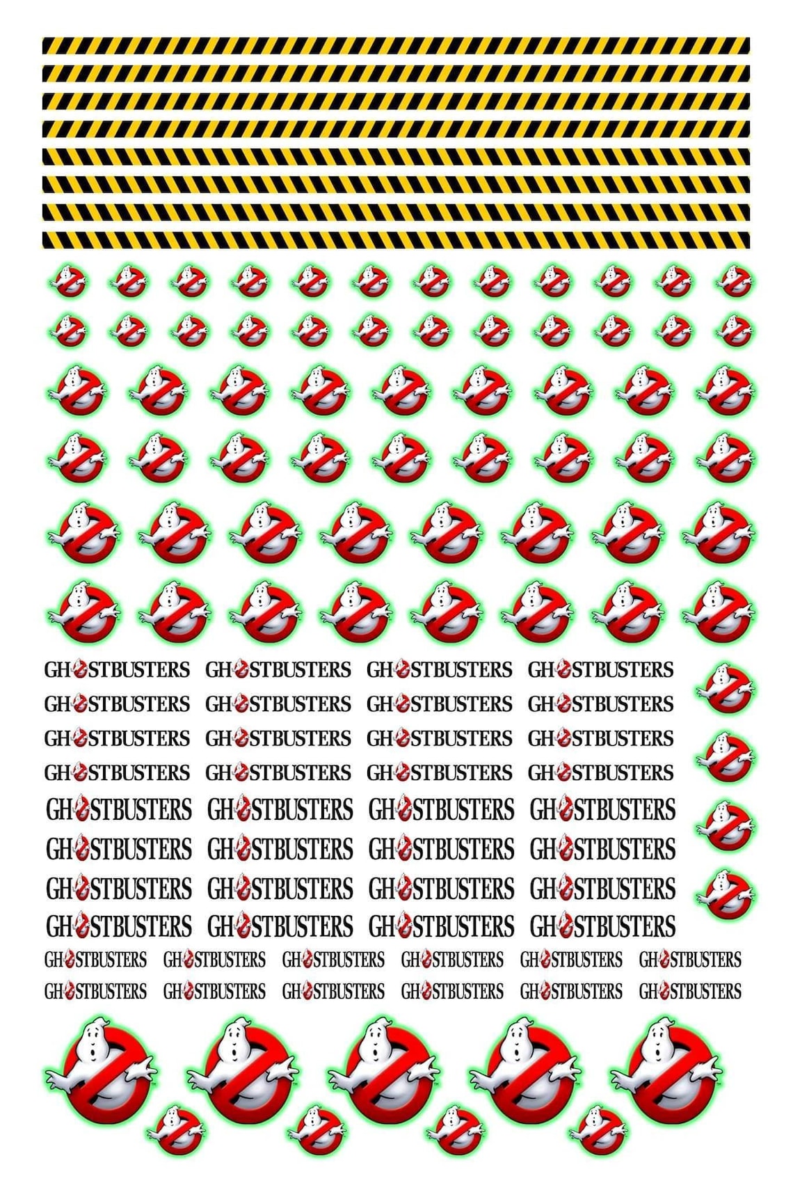 Ghost Busters 1:64 Scale Wateralide Decal - Etsy