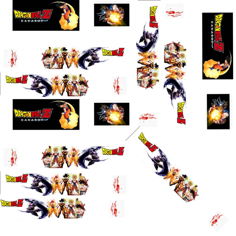 Dragon Ball Z Decal - Etsy