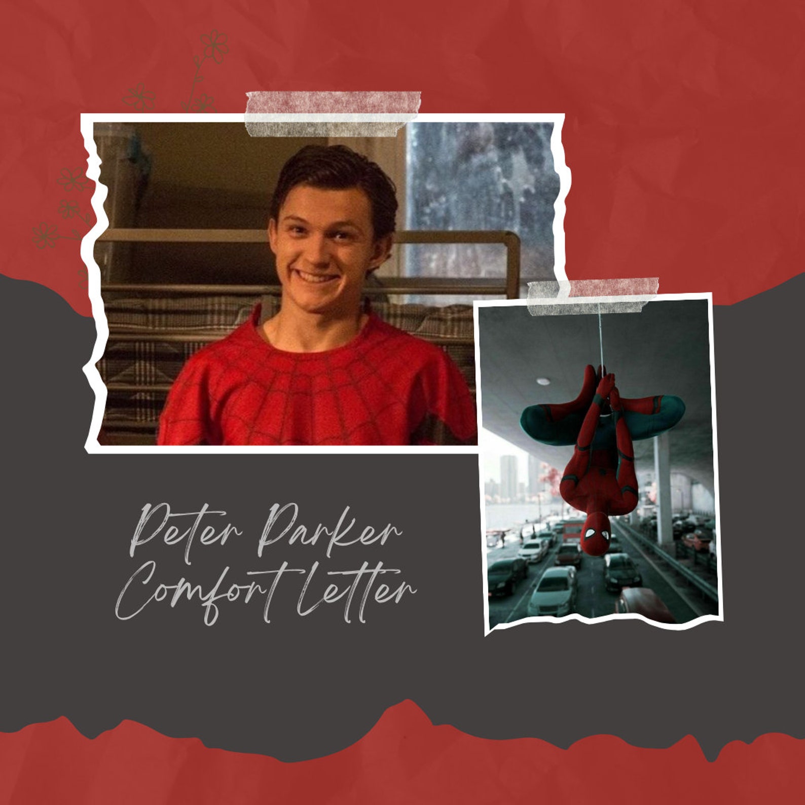 Comfort Letter From Peter Parker - Etsy