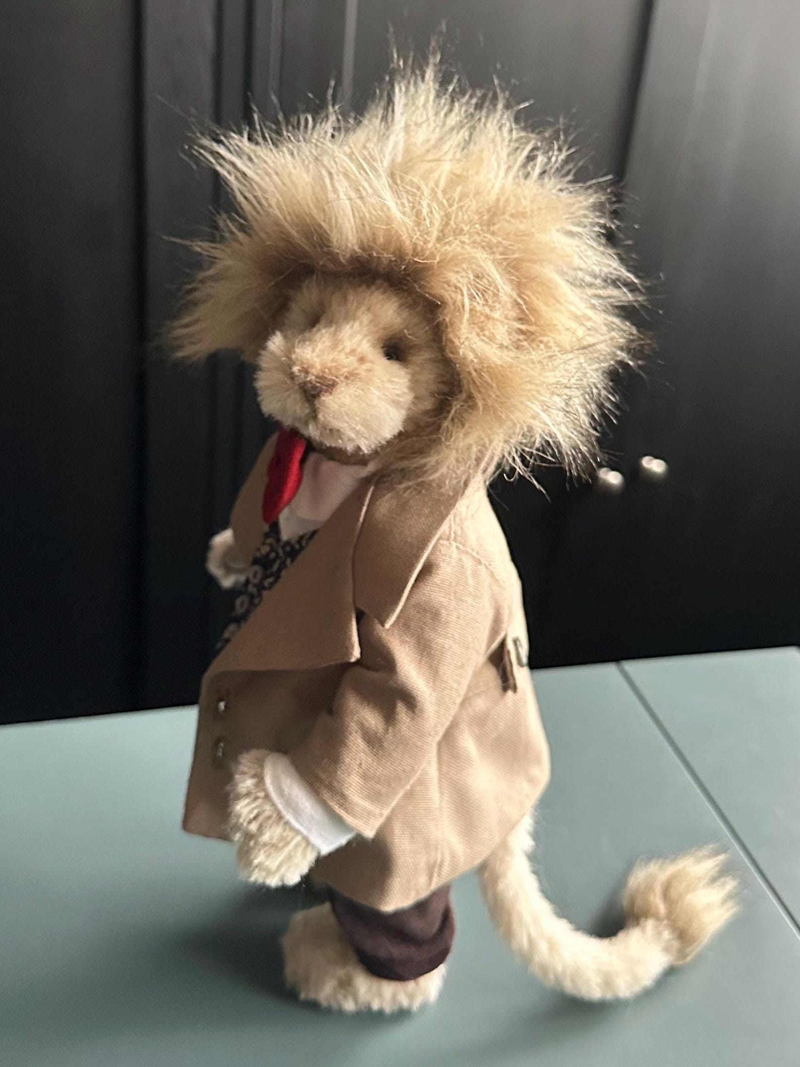 Teddy Lion Leo 31 Cm, Handmade - Etsy