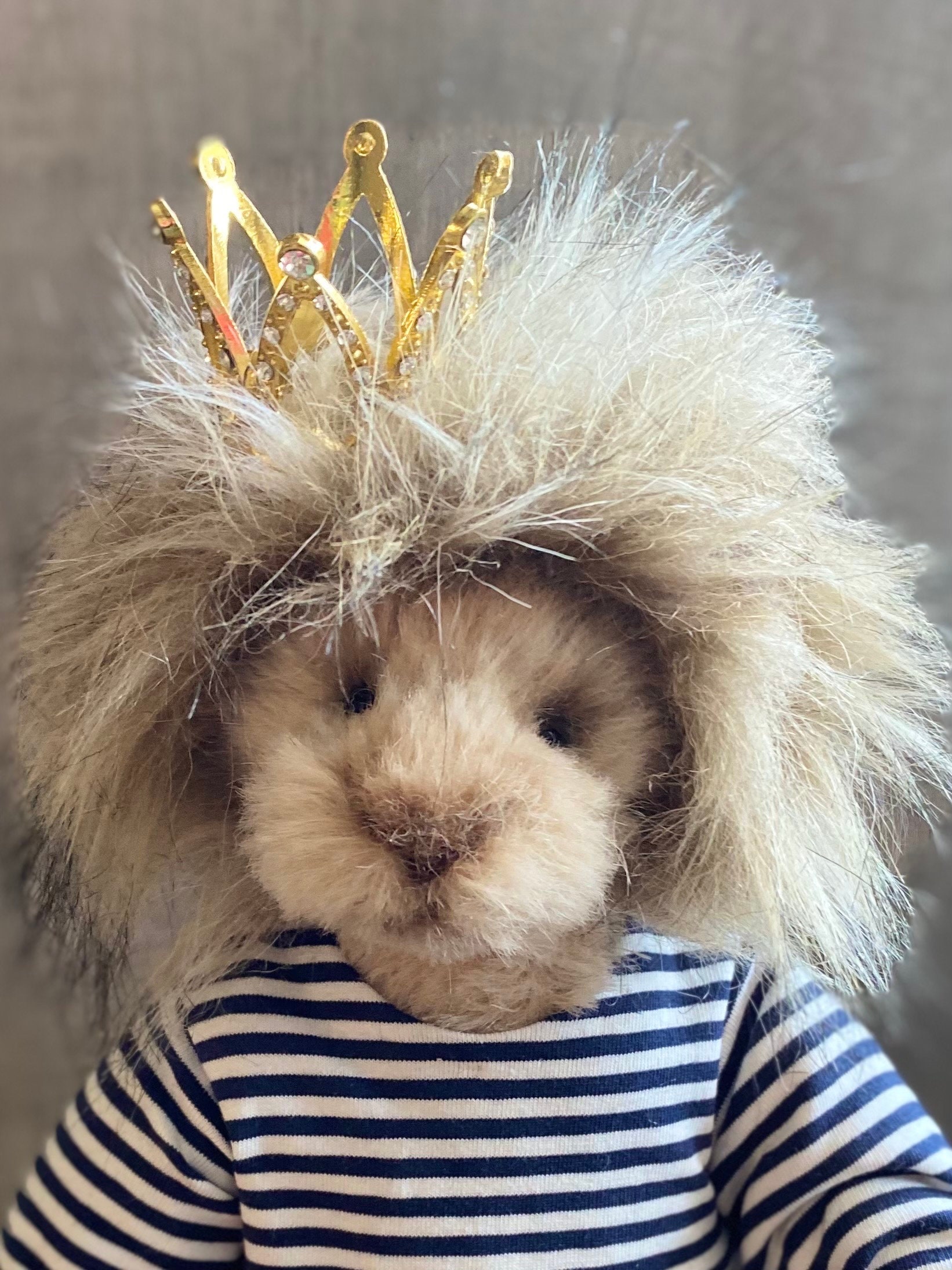 Teddy Lion Leo 31 Cm, Handmade - Etsy