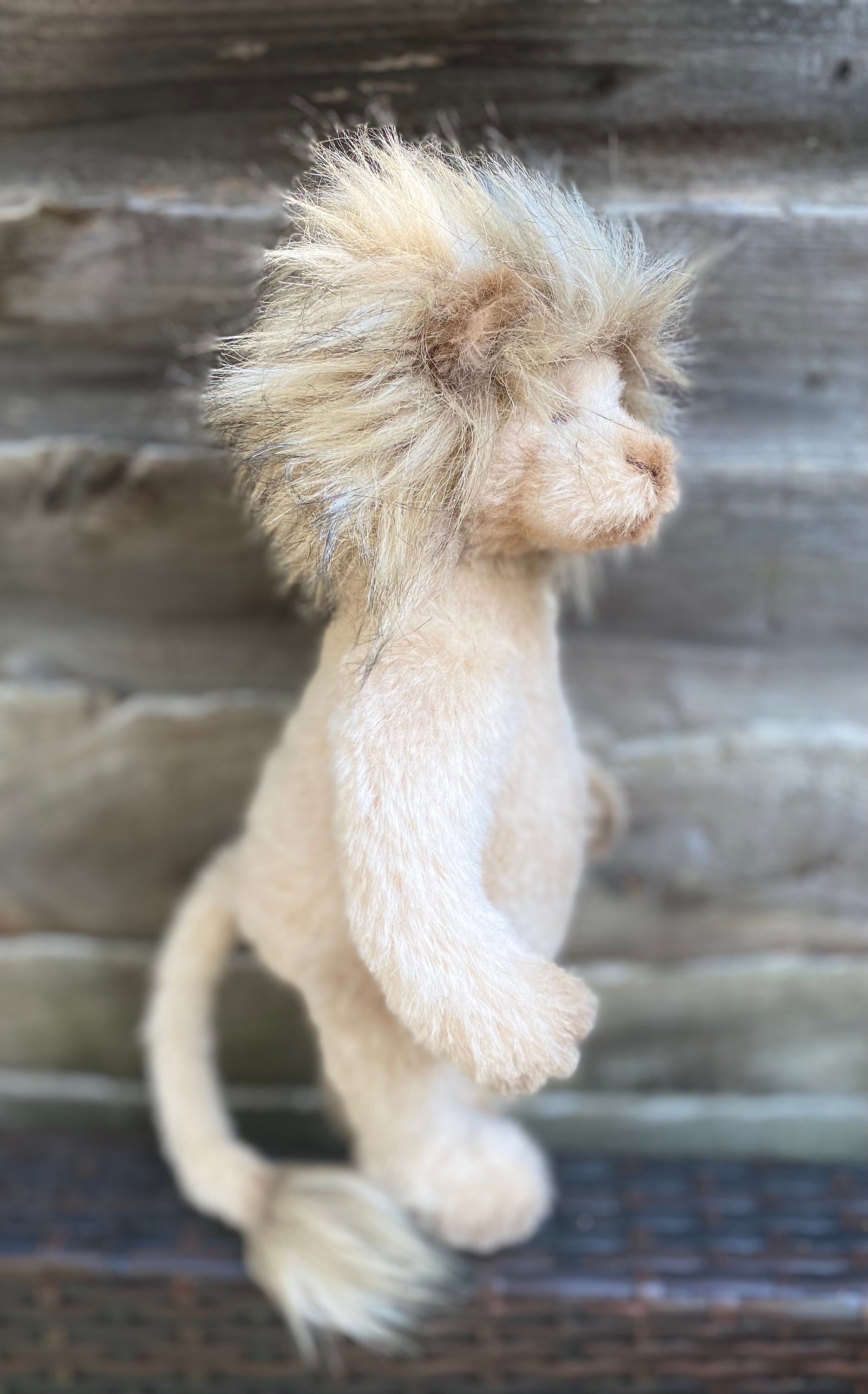 Teddy Lion Leo 31 Cm, Handmade - Etsy