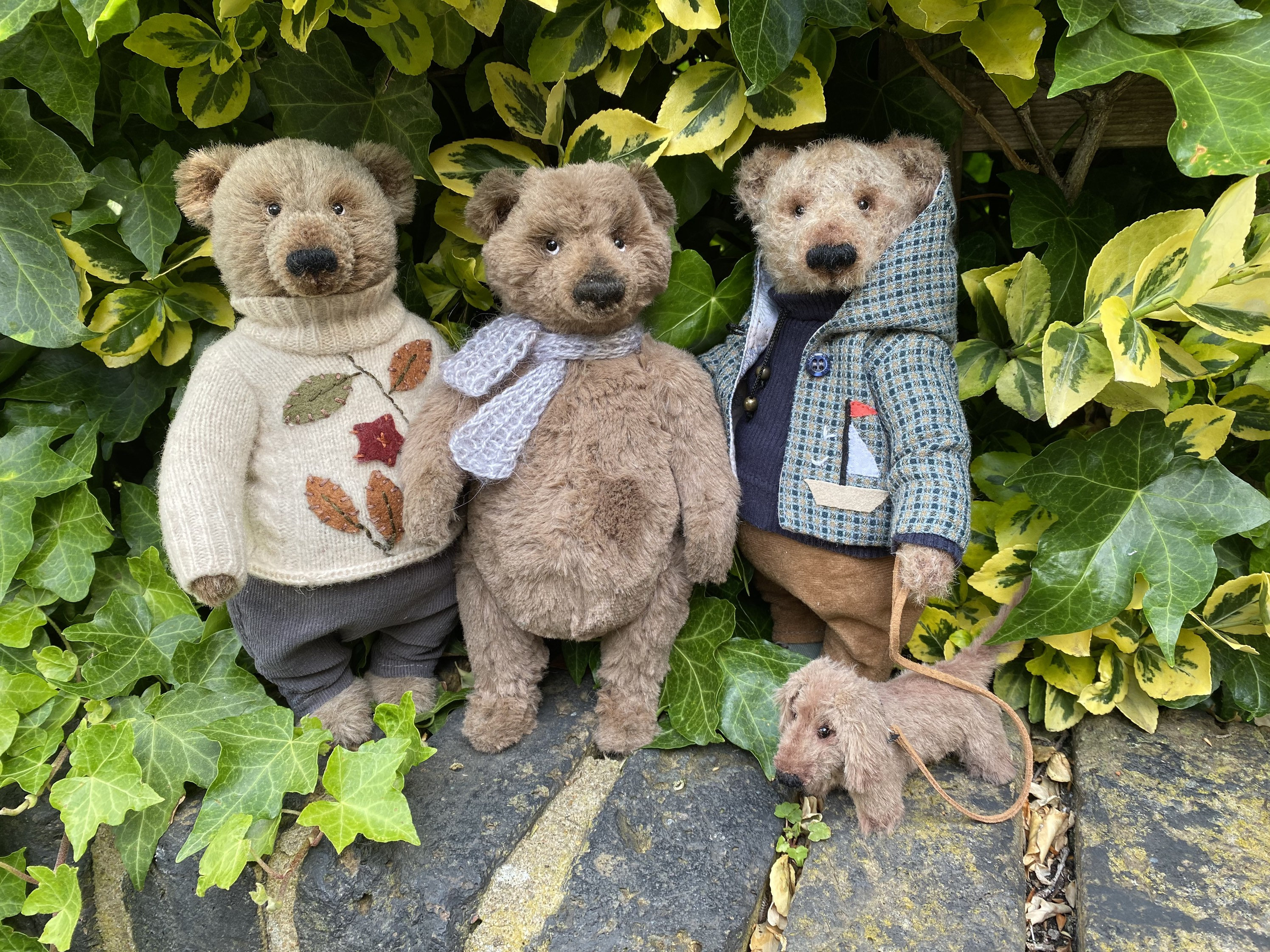 Teddy Bear Oscar Handmade, Traditional, Shulte Mohair, Sawdust, 23cm - Etsy