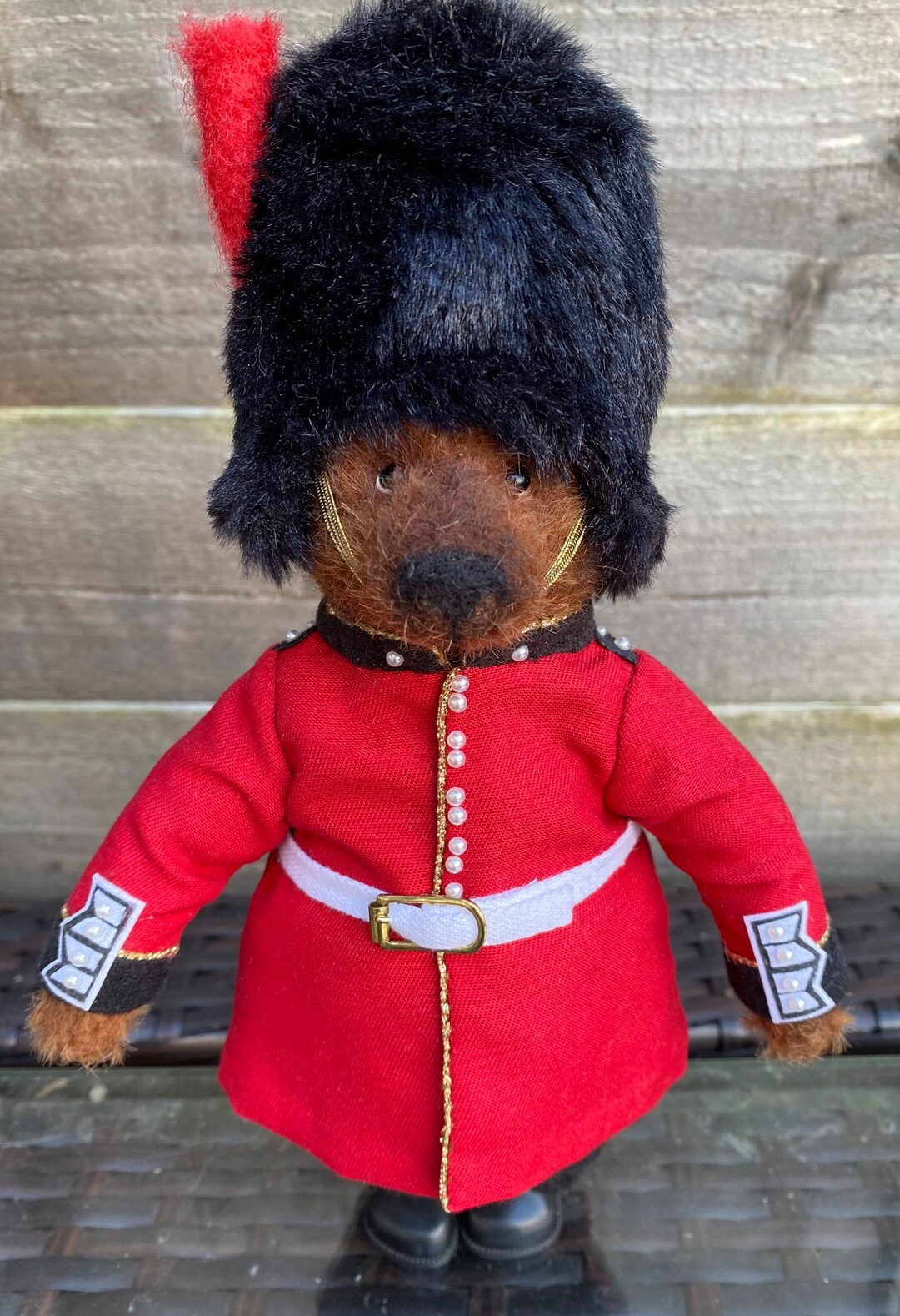 Royal Guard goldstream Guard Teddy Bear Malcolm Handmade, Traditional ...