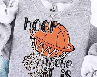 Hoop There It is PNG | Basketball Png | Basketball Game Day Png ...