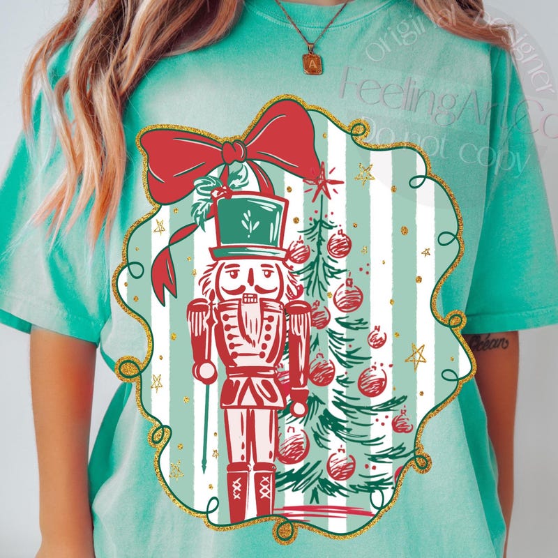 Preppy Nutcracker Tshirt - Etsy