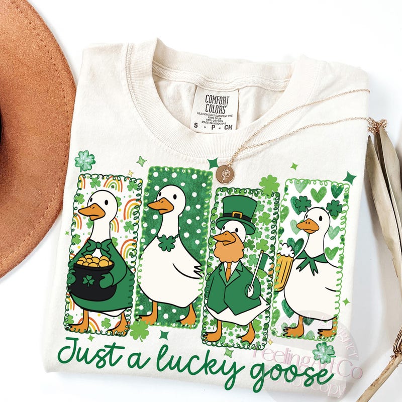 Goose St Patricks - Etsy