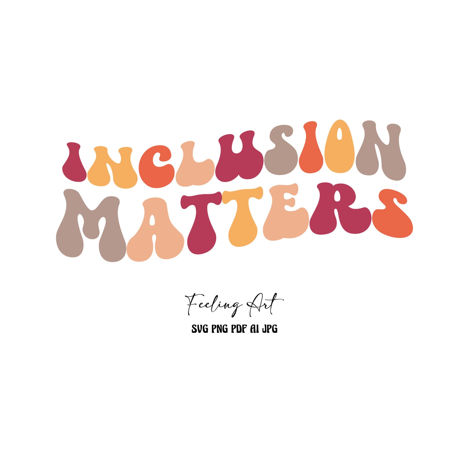 Inclusion Matters SVG Inclusion Svg Sped Svg Special - Etsy