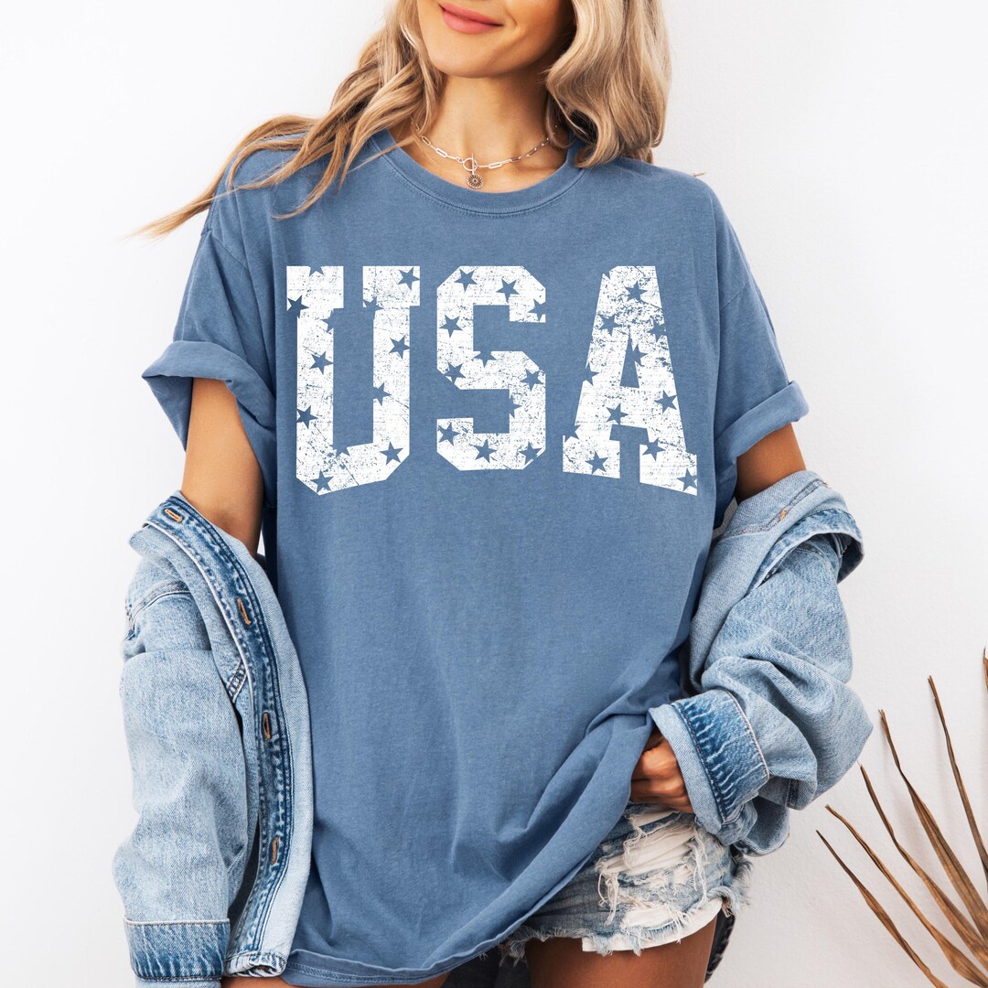 USA Distressed PNG, Grunge Patriotic Design, 4th of July Shirt ...