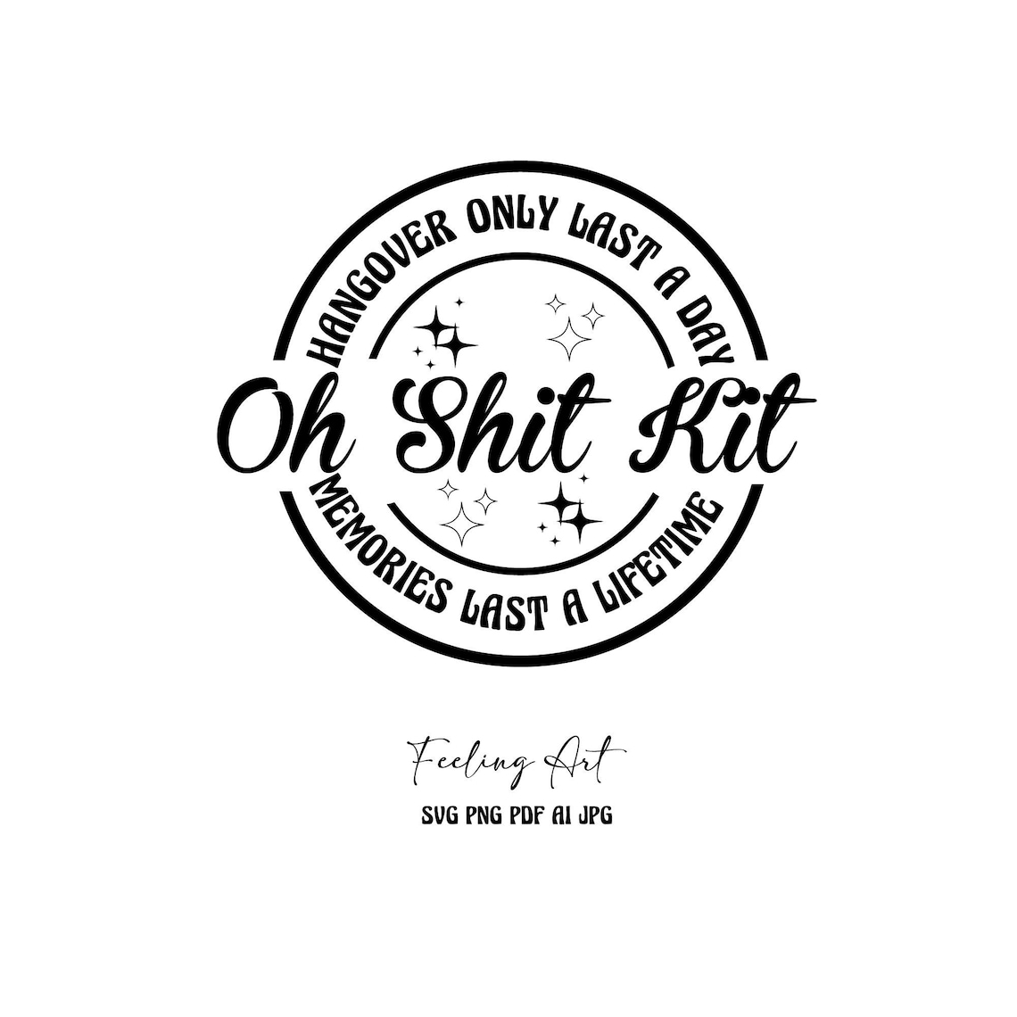 Oh Shit Kit Hangovers Last a Day Svgwedding Svg Bachelorette - Etsy Oh Shit Kit Hangovers Last a Day Svgwedding Svg Bachelorette - Etsy