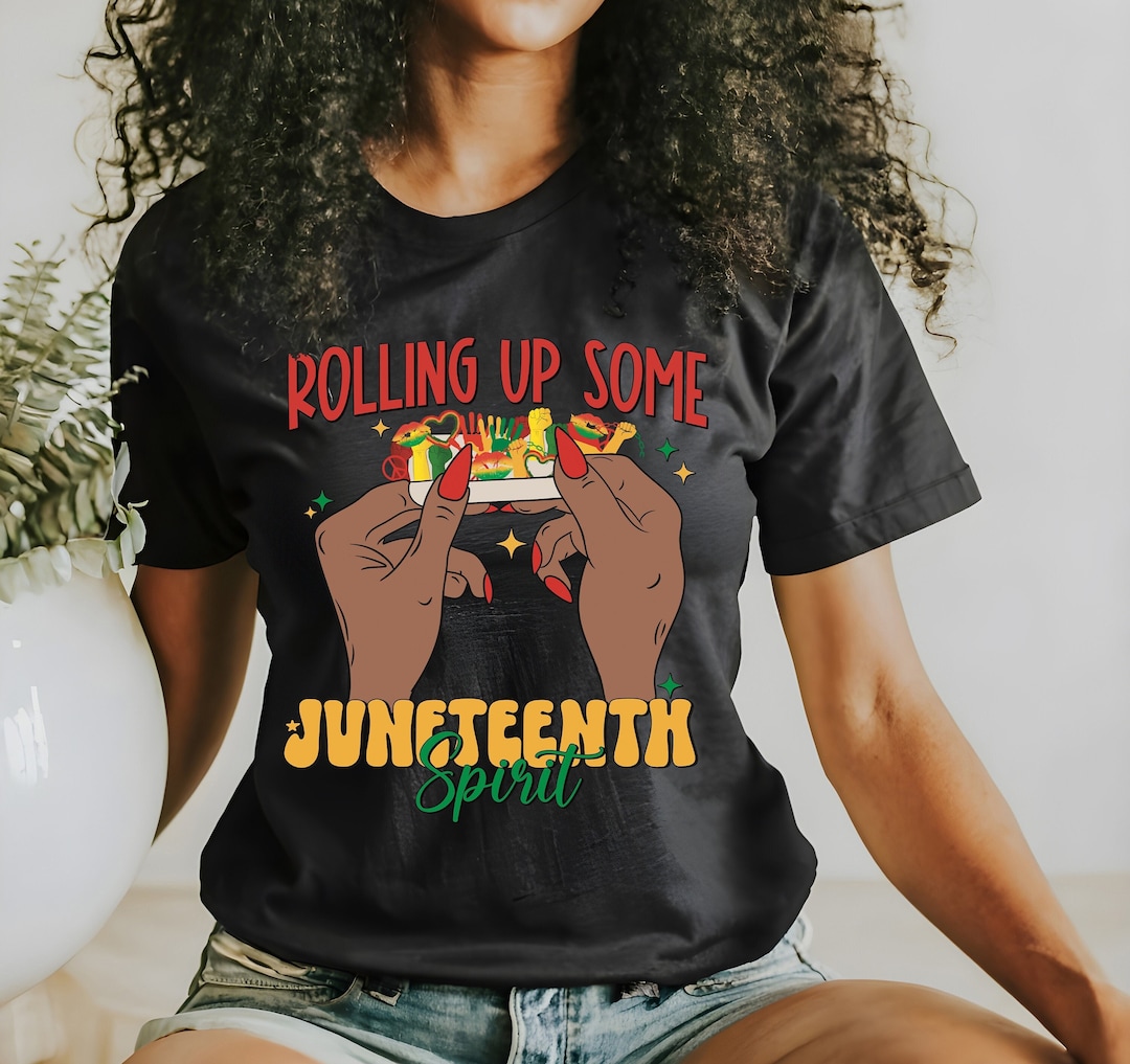 Juneteenth Designs for Svg, Rolling up Some Juneteenth Spirit Svg ...