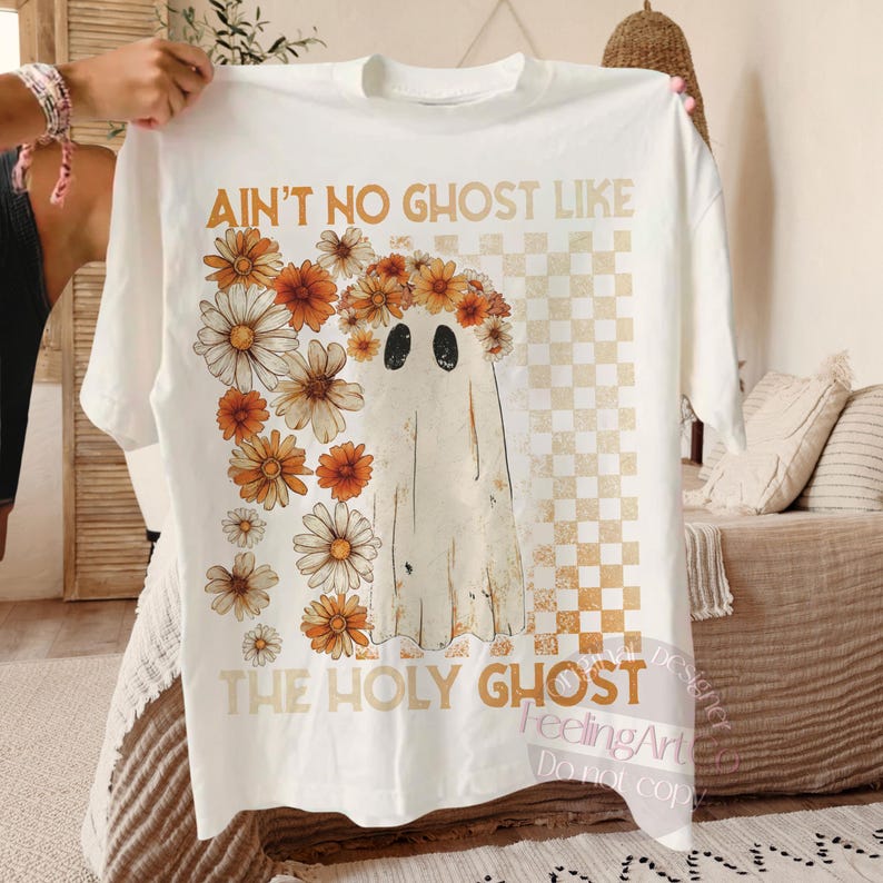 Ain’t No Ghost Like the Holy Ghost PNG, Christian Halloween PNG, Faith ...