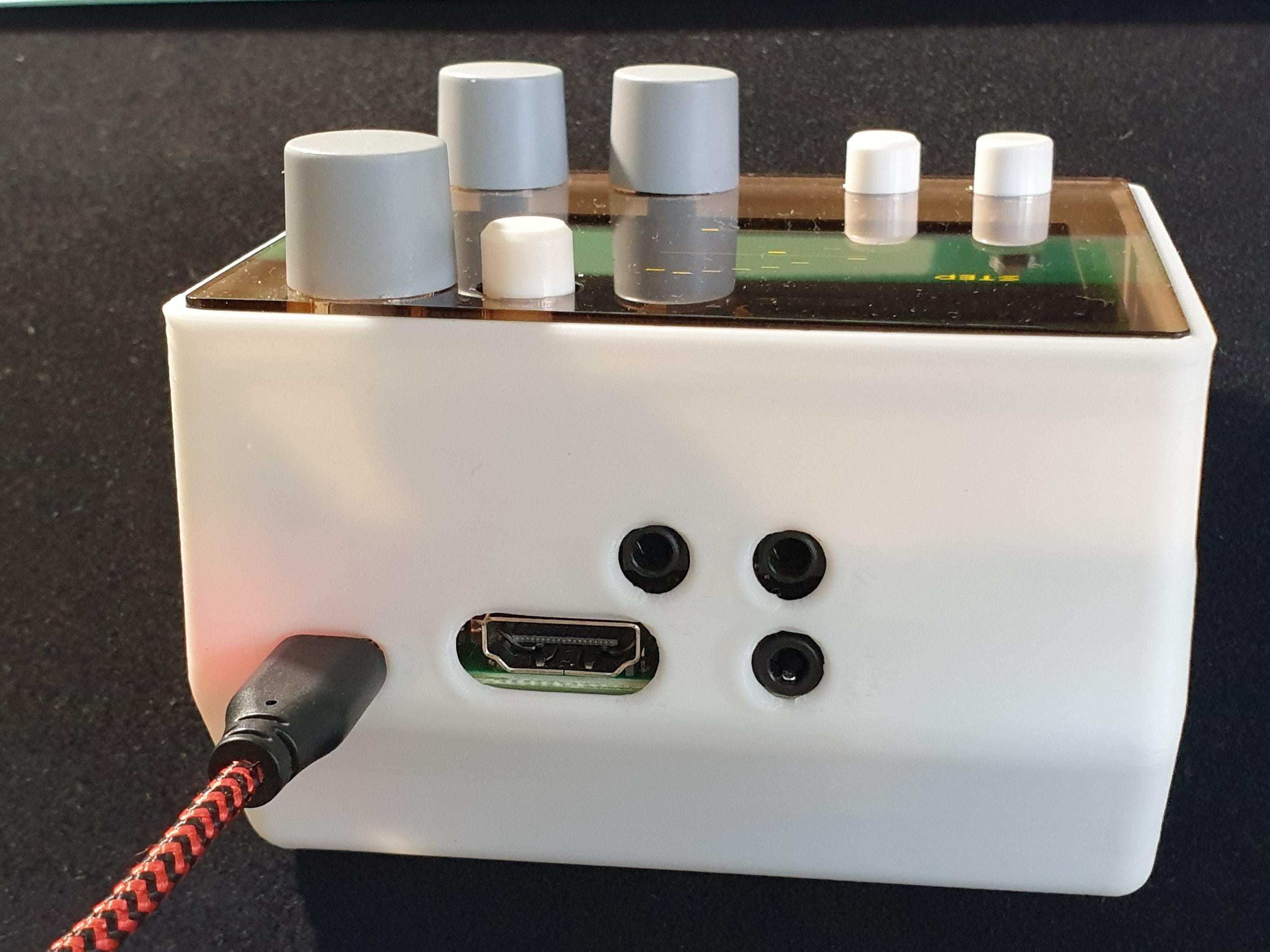 Complete Monome NORNS Shield Classic - White 3D Printed Case + Smoked ...