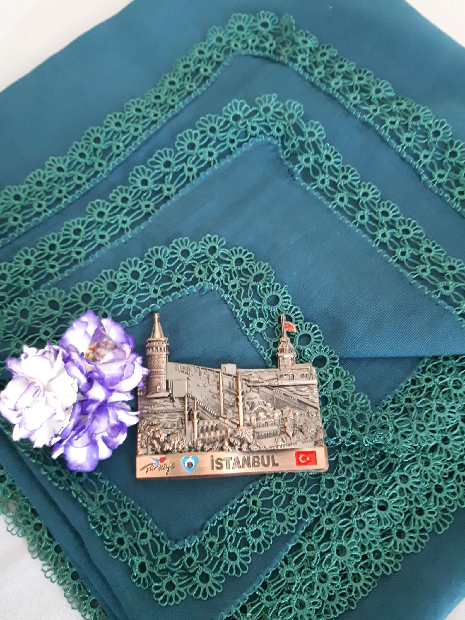 Scarves,scarf With Shuttle Tatting, Turkish Oya Scarf,handmade ...