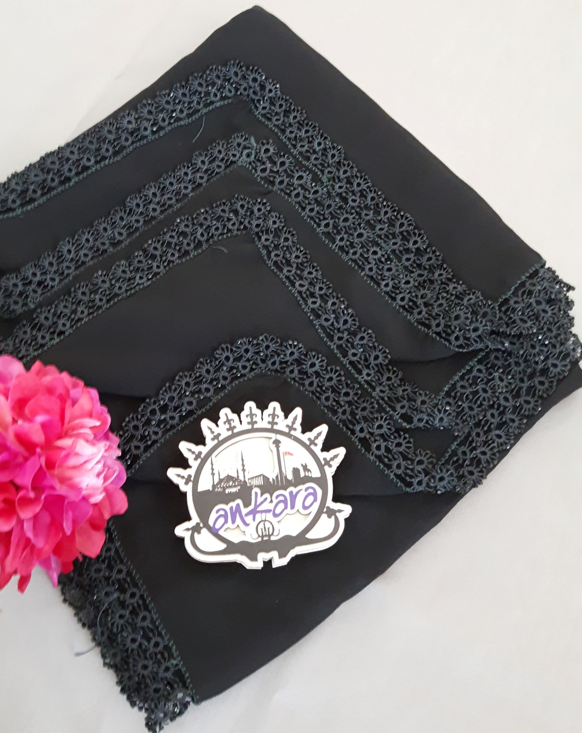 Scarves,scarf With Shuttle Tatting, Turkish Oya Scarf,handmade ...