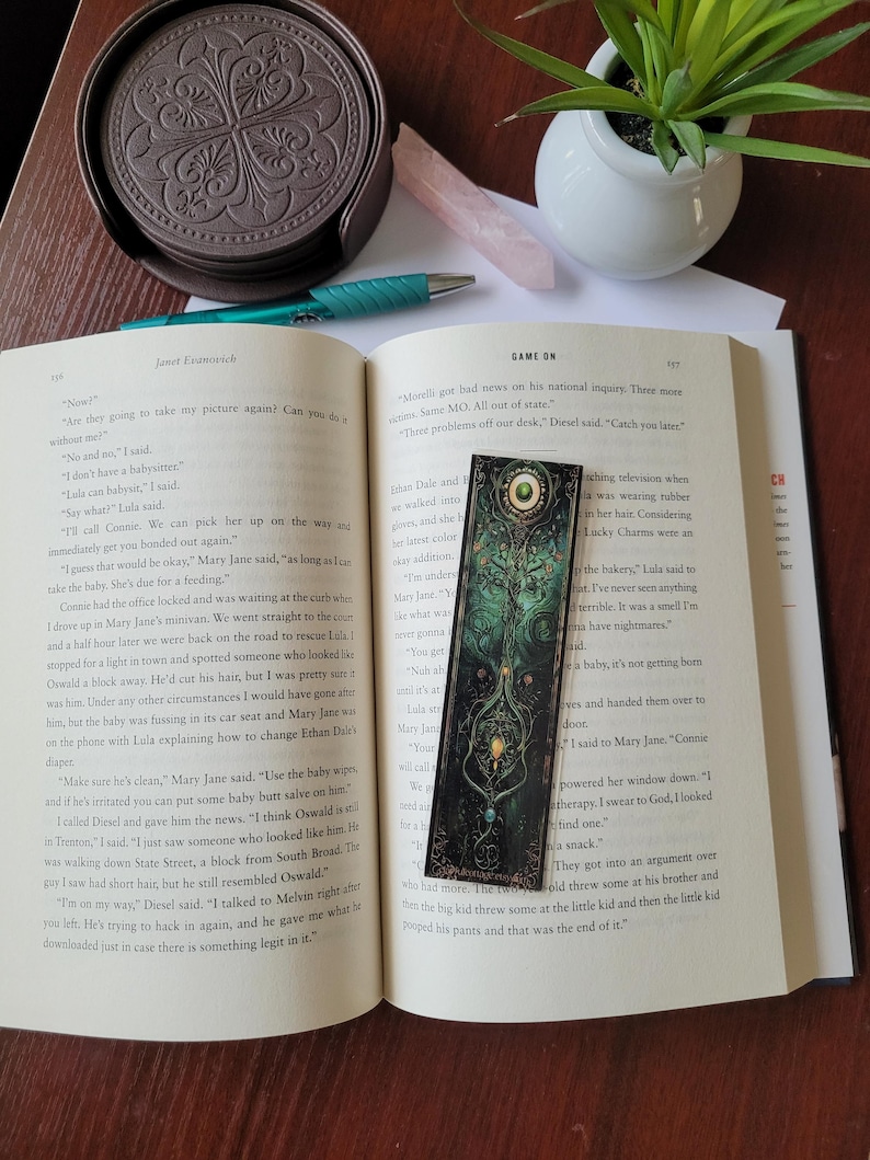 Celtic Knot Laminated Bookmark: Irish Mythology Gift - Etsy