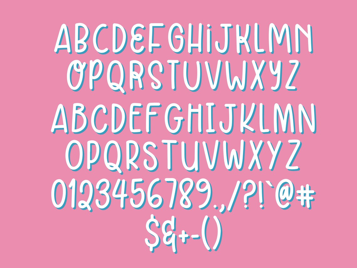 Longtime Before Font Duo Handwritten Font Smooth Font - Etsy