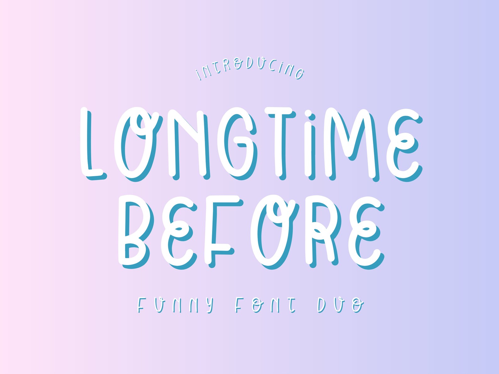 Longtime Before Font Duo Handwritten Font Smooth Font - Etsy