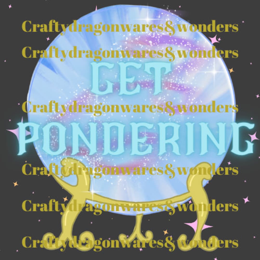 Ponder the ORB Meme Digital File for Product Printing - Etsy