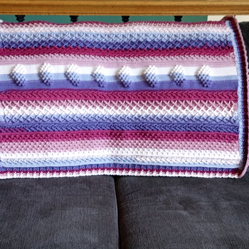 Hearts Blanket - Etsy