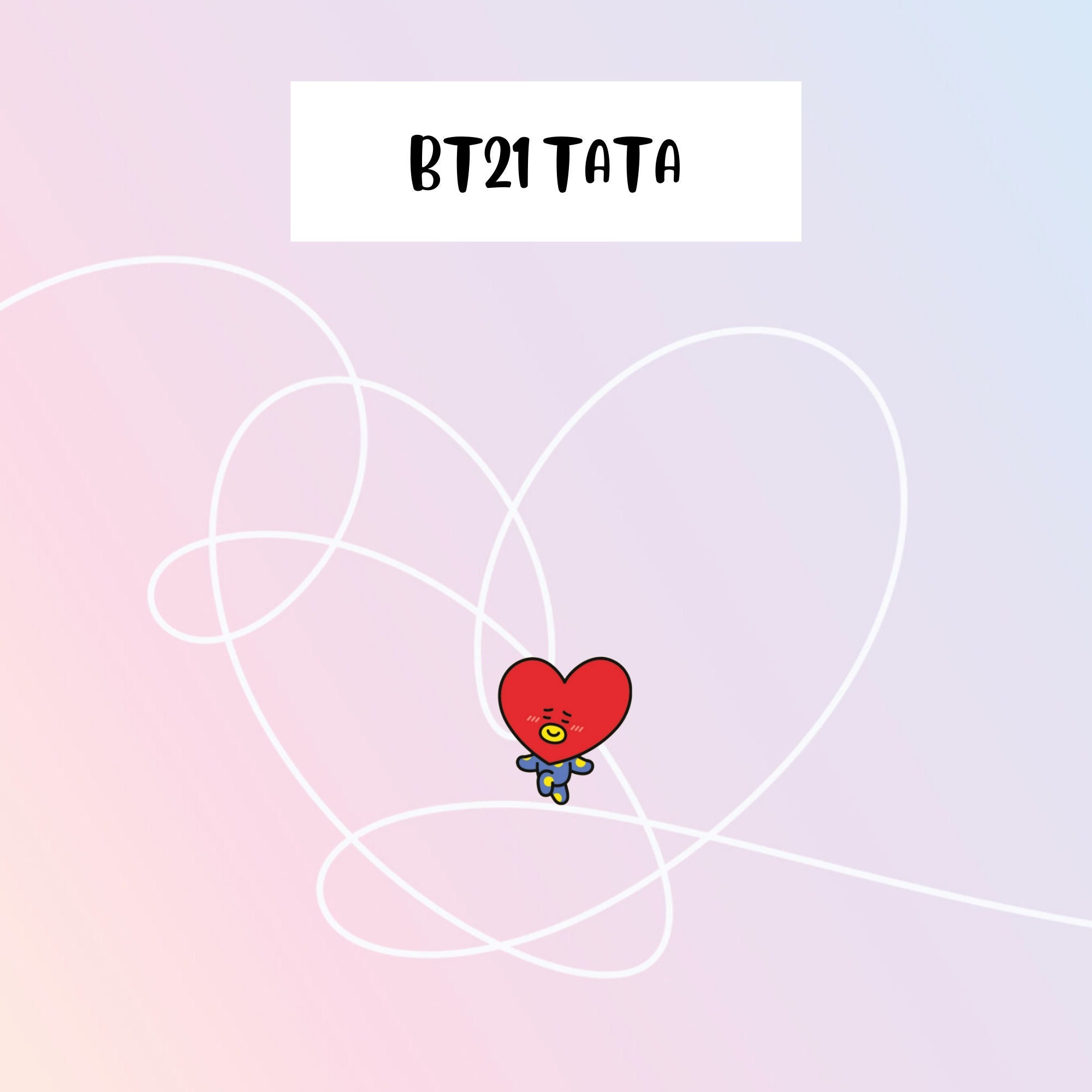 BT21 Tata Journal, Printable, Scrapbooking, BTS, Digital Download ...