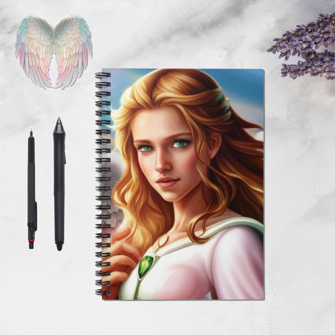 Archangel Ariel Notebook,archangel Ariel Art Print,archangel Ariel ...