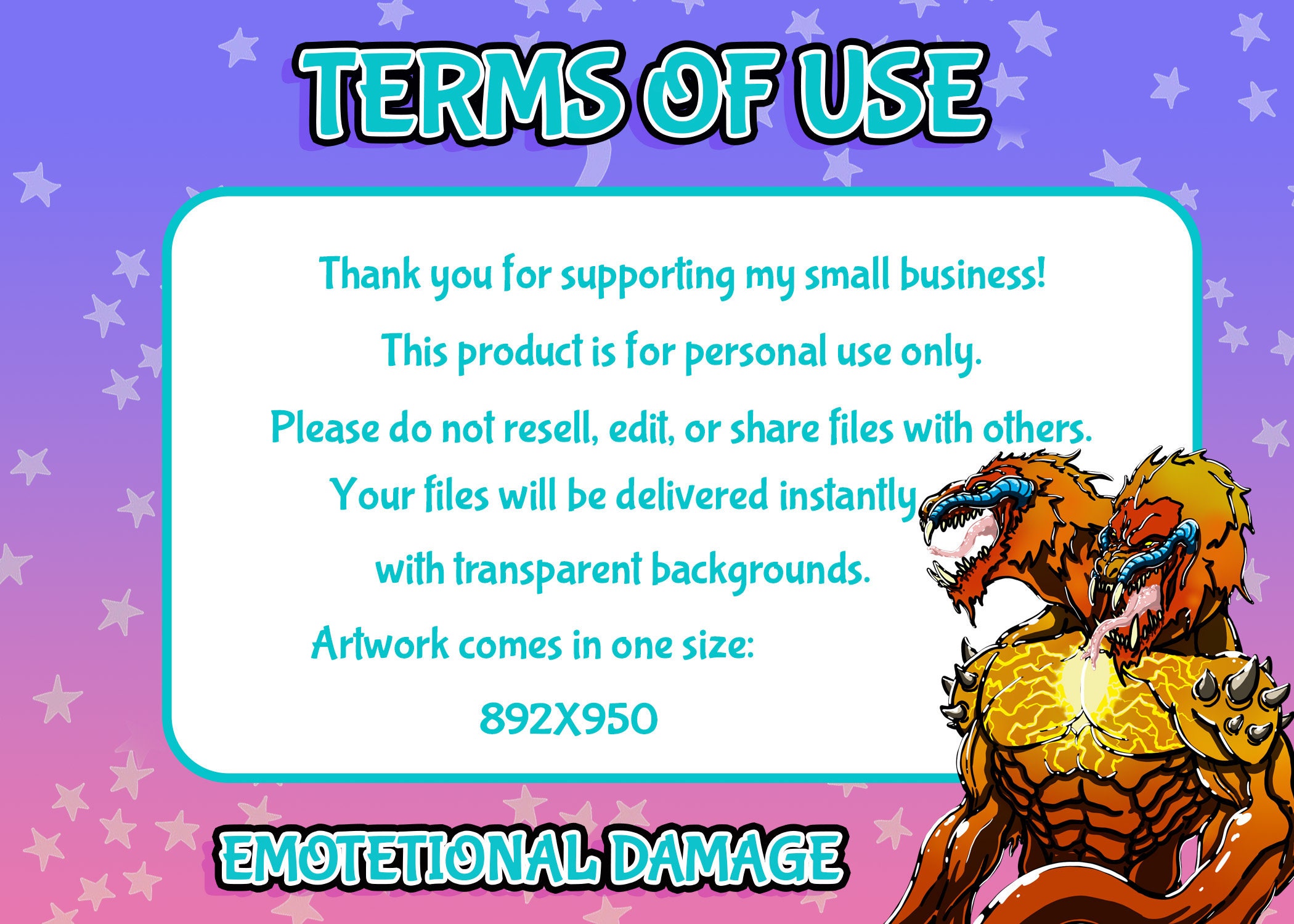 Dungeons and Dragons Demon Lord Baphomet About Me Panel Slick Color ...