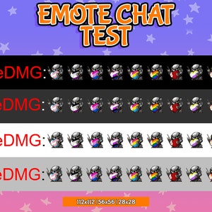 Predator Jungle Hunter Pride Heart Emotes for Twitch Discord - Etsy