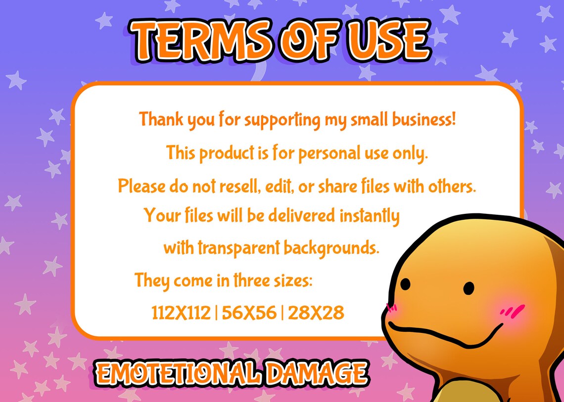 Cute Chibi Pokemon Ditto Charmander Mad Single Emote for Twitch ...