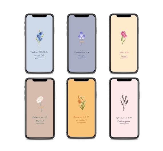 Bible Verse Phone Wallpaper Christian Phone Wallpaper - Etsy