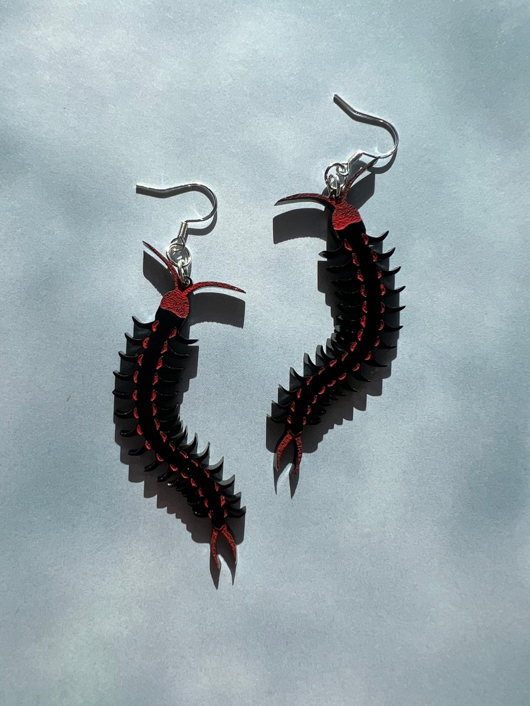 Centipede Inspired Earrings | Anime Earrings | Anime Jewelry | Anime ...