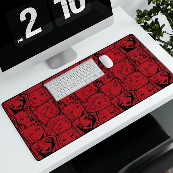 Nerdy Girl Desk Mat - Etsy