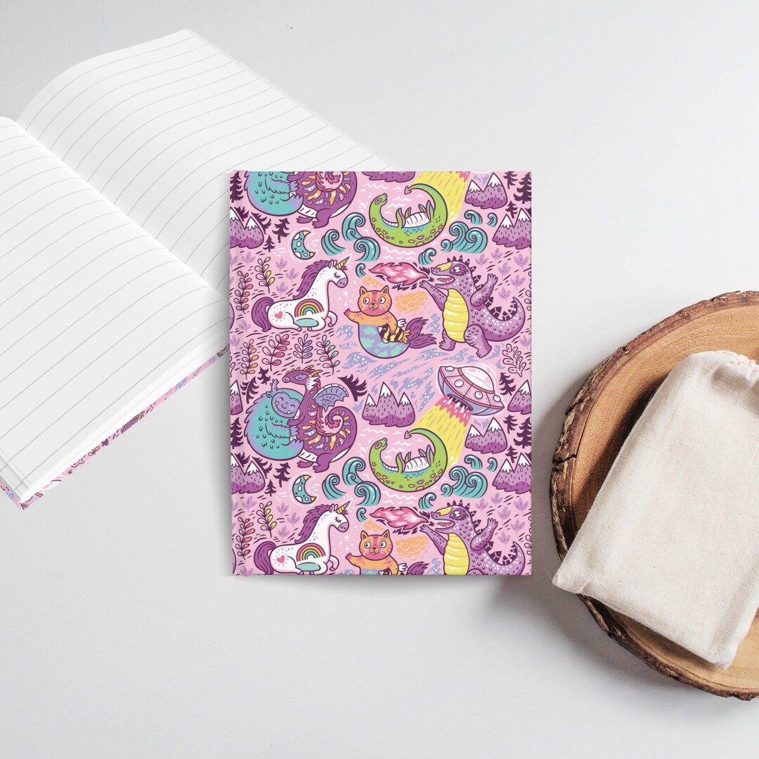 Kawaii Cryptid LINED PAGE Journal Cryptid Journal Alien - Etsy