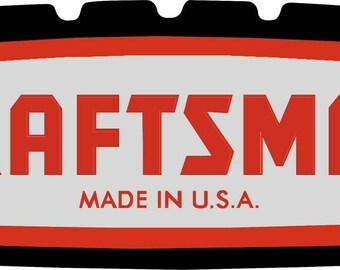 Craftsman Decal - Etsy