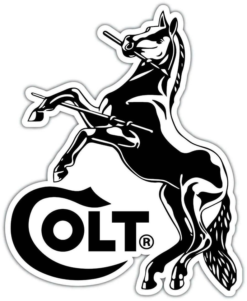 Colt Firearms Vinyl Sticker Decal Car Truck Garage Bumper | Etsy