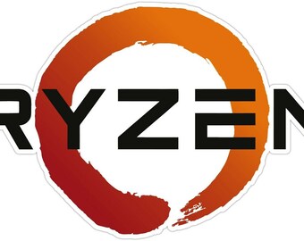 Ryzen Sticker - Etsy