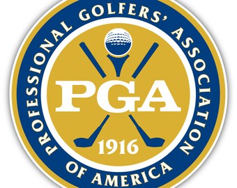 Pga Golf Decal - Etsy