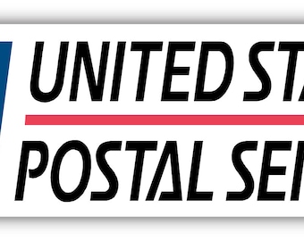 Usps Logo Sticker - Etsy