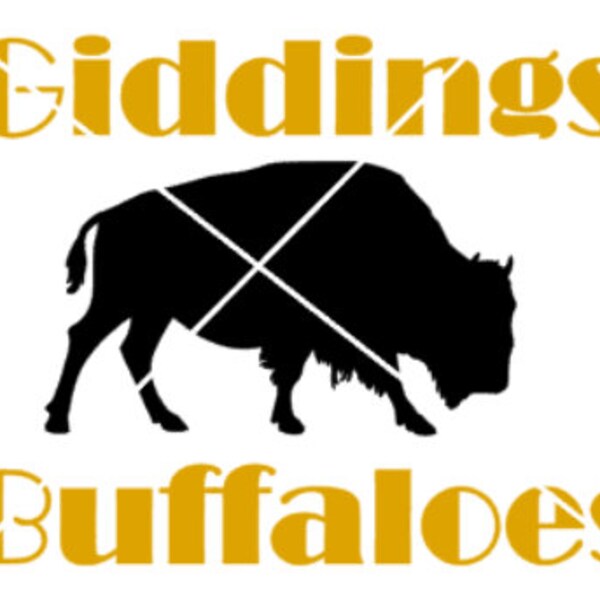 Giddings Buffaloes - Etsy