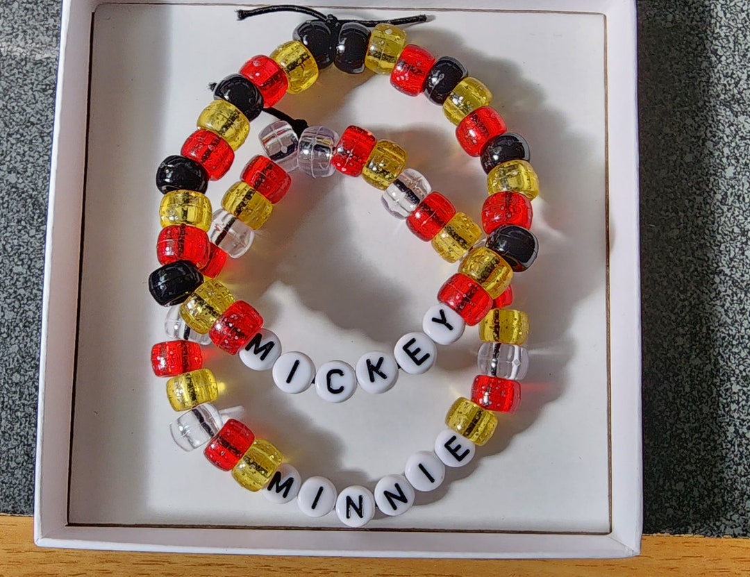 Handmade Bead Disney Themed Bracelets - Etsy