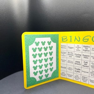 Walt Disney World Parks Bingo Game - Etsy