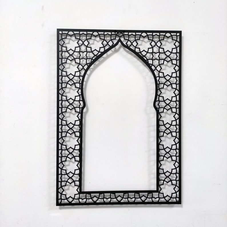 Metal Islamic Wall Art, Arabic Design, Muslim Home Decor - Etsy