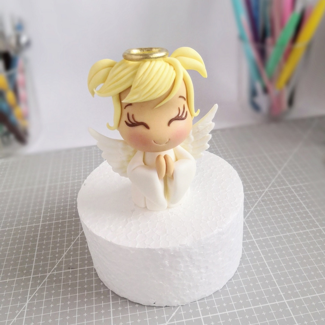 Video Tutorial Fondant Caketopper Sweet Angel , видео урок декор на ...