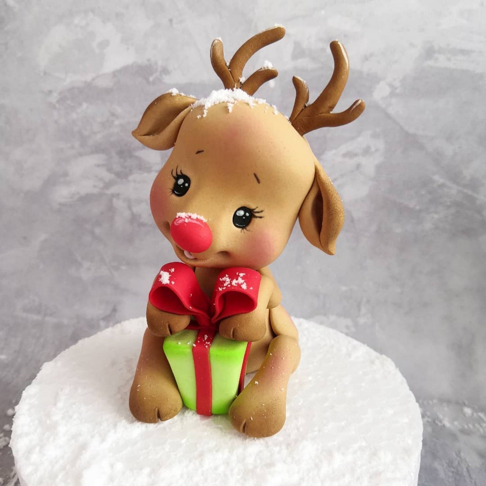 Sugar Paste Tutorial Cute Little Reindeer Fondant. Милый - Etsy