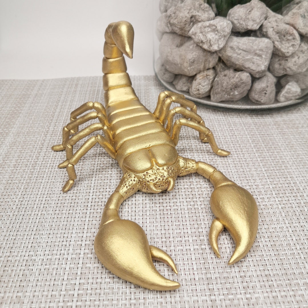 Video Tutorial Fondant Caketopper Cute Gold Scorpion , видео урок декор ...