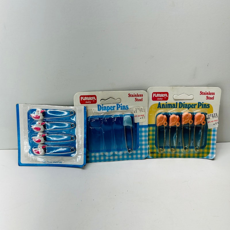 Vintage Diaper Pins - Etsy
