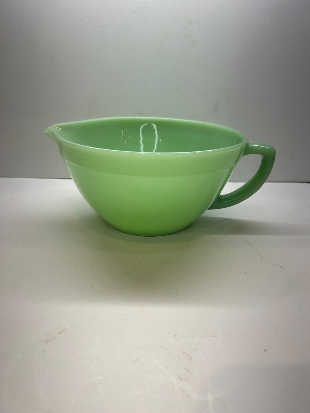 Jadeite Bowl Batter Mixing Bowl 2 Quart Vintage Fire King - Etsy
