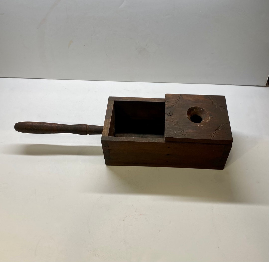 Antique Fraternal Ballot Box Wood Dove Tailed Carved Large 18 Inches ...