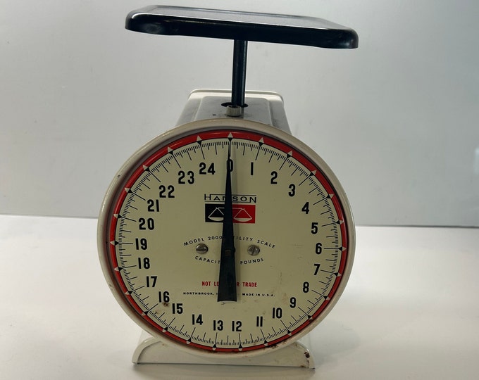 Scale Hanson Model 2000 Kitchen Utility Scale 25 Lb Limit Vintage - Etsy