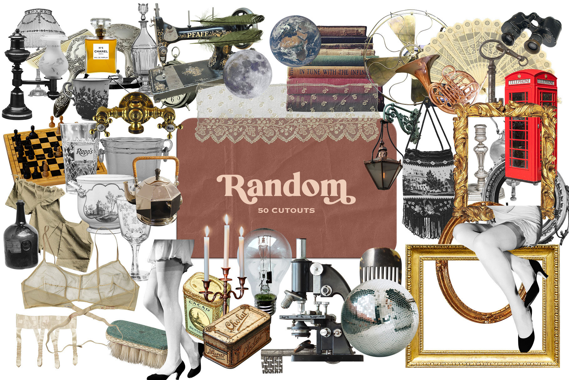 INSTANT DOWNLOAD, Printable, Vintage Retro Digital Collage Creator 710 ...